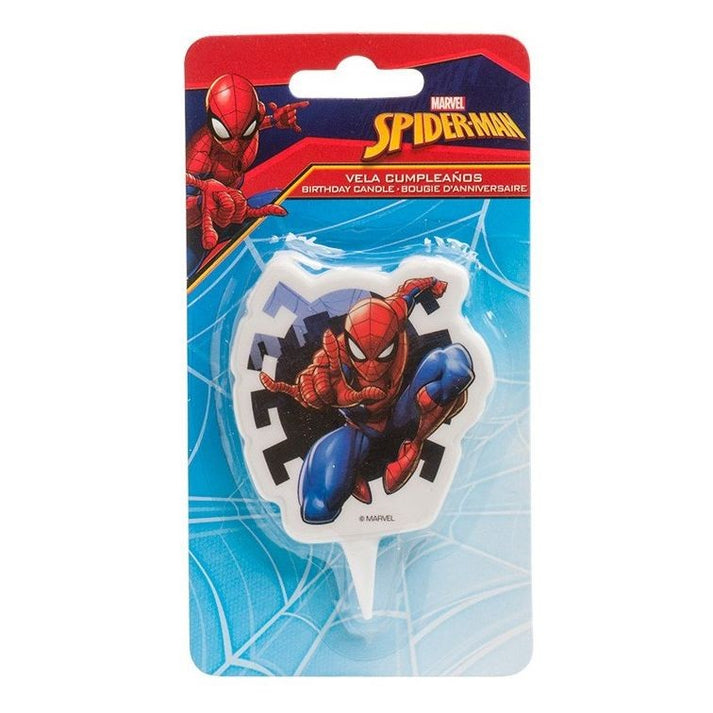 Spiderman Candle – Gardners Cakes